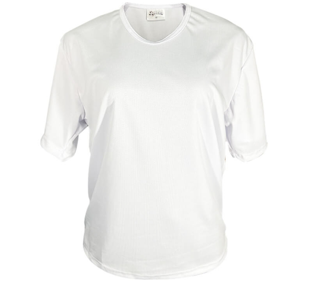 Sports tee (white) – Bizzy Font